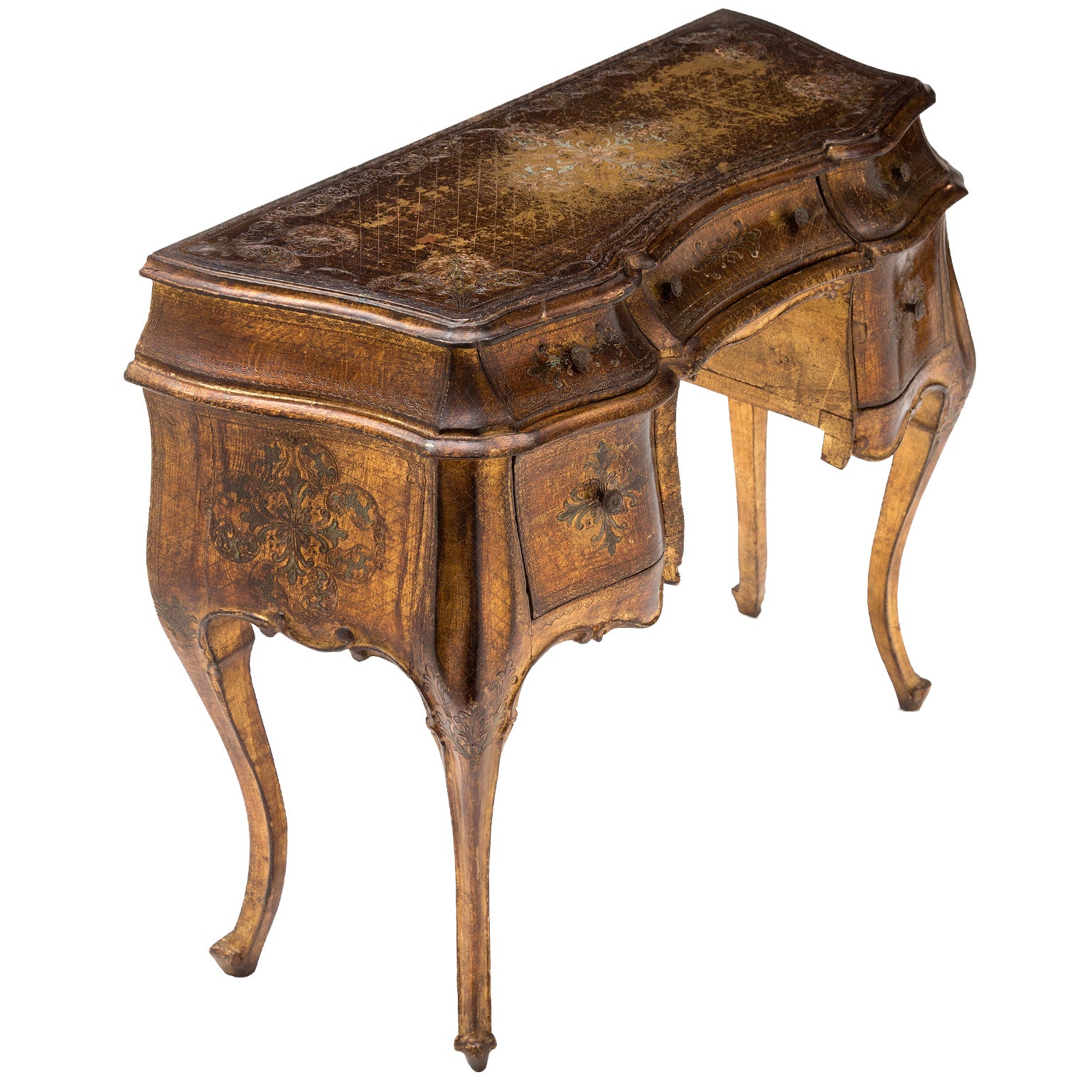 Antique Venetian Vanity/desk at 1stDibs