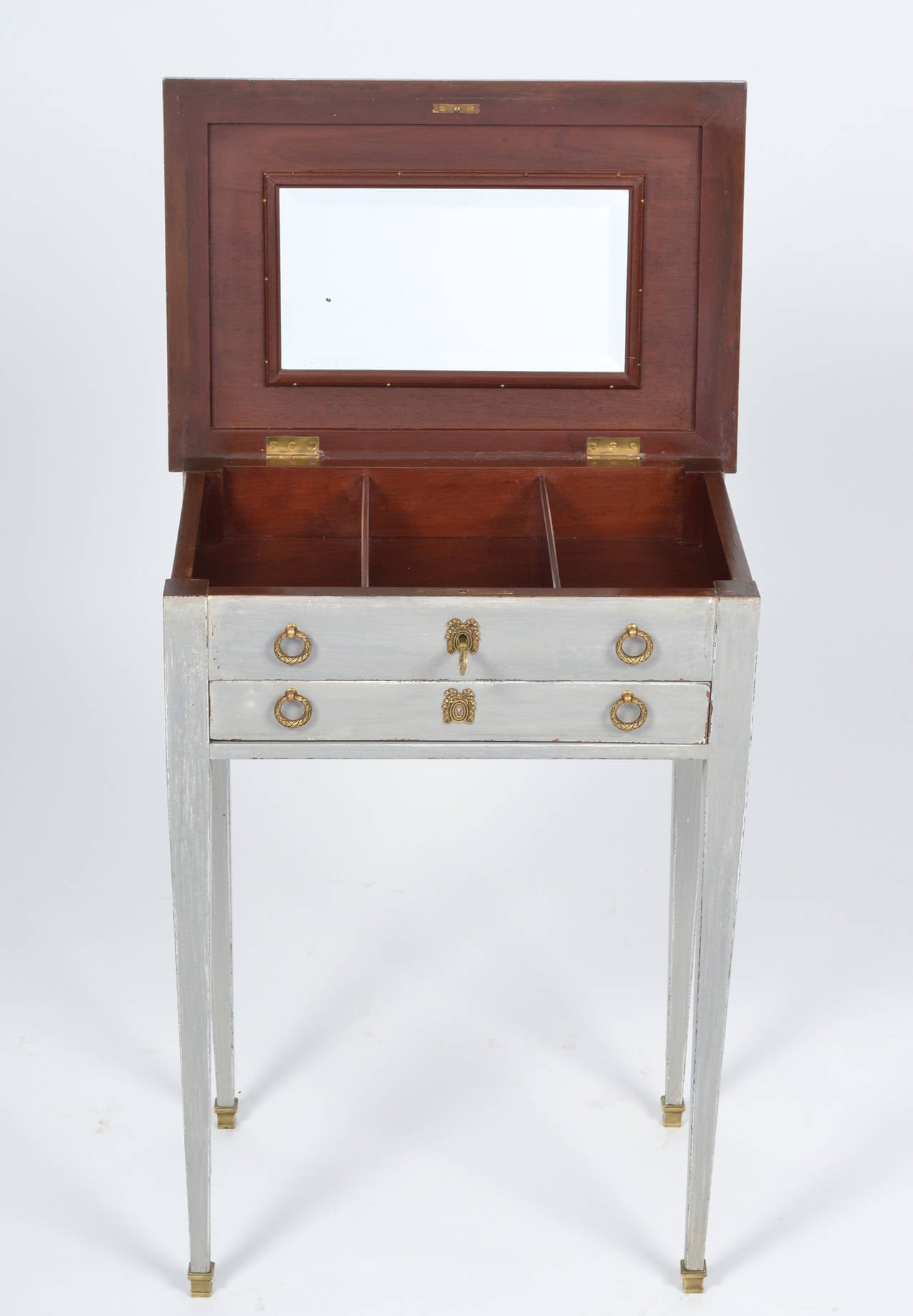 French Directoire Style Vanity Side Table at 1stDibs