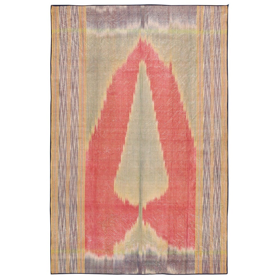 Vintage Uzbek Textile Embroidery For Sale at 1stDibs