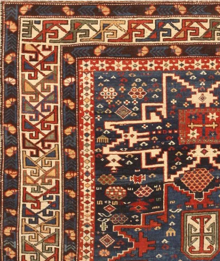 Antique Caucasian Shirvan Rug at 1stDibs | antique shirvan rug