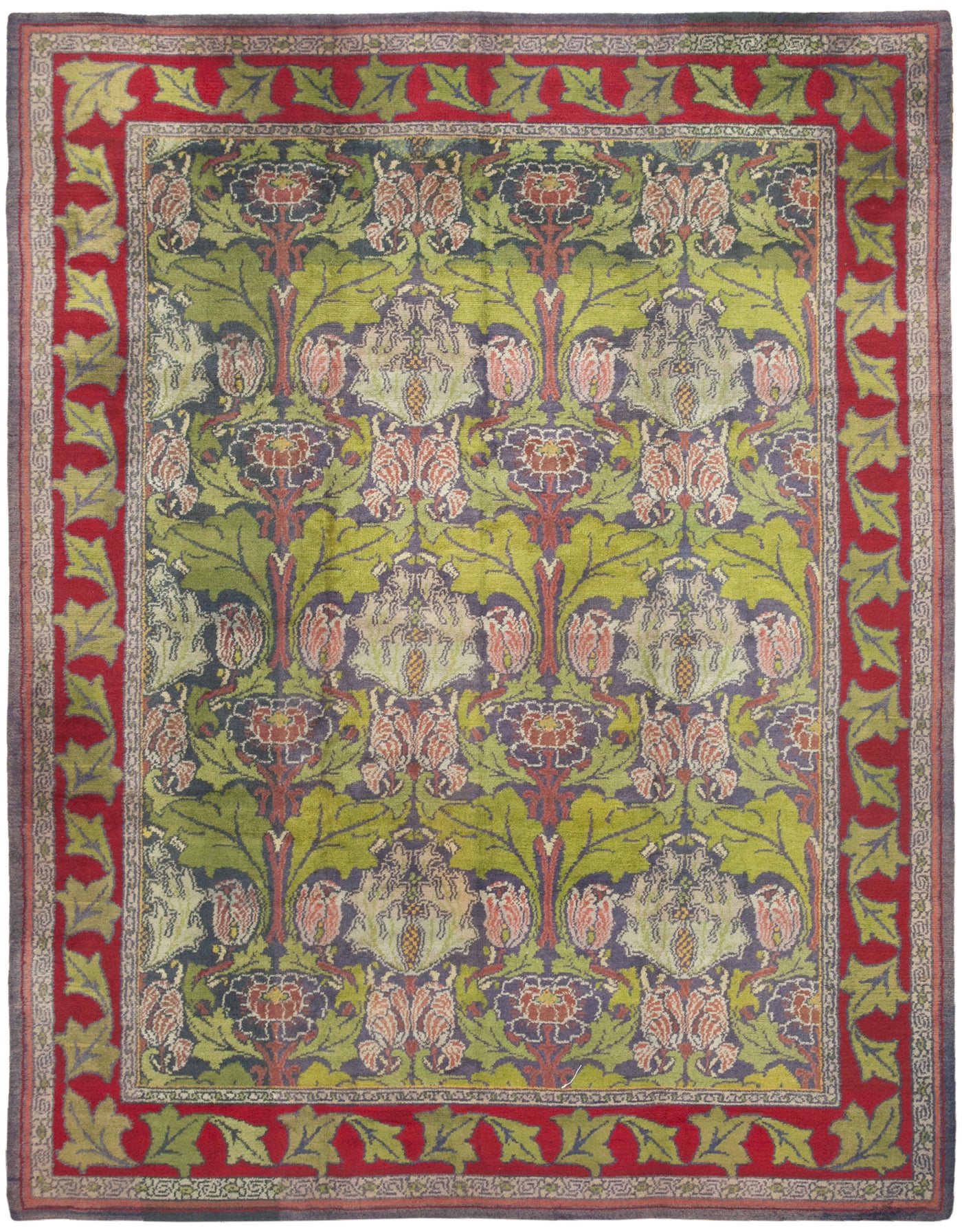 Vintage Donegal Irish Rug at 1stDibs