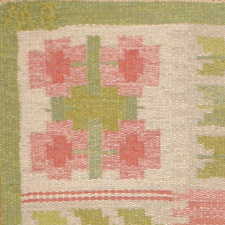 Vintage Scandinavian Rug For Sale at 1stdibs