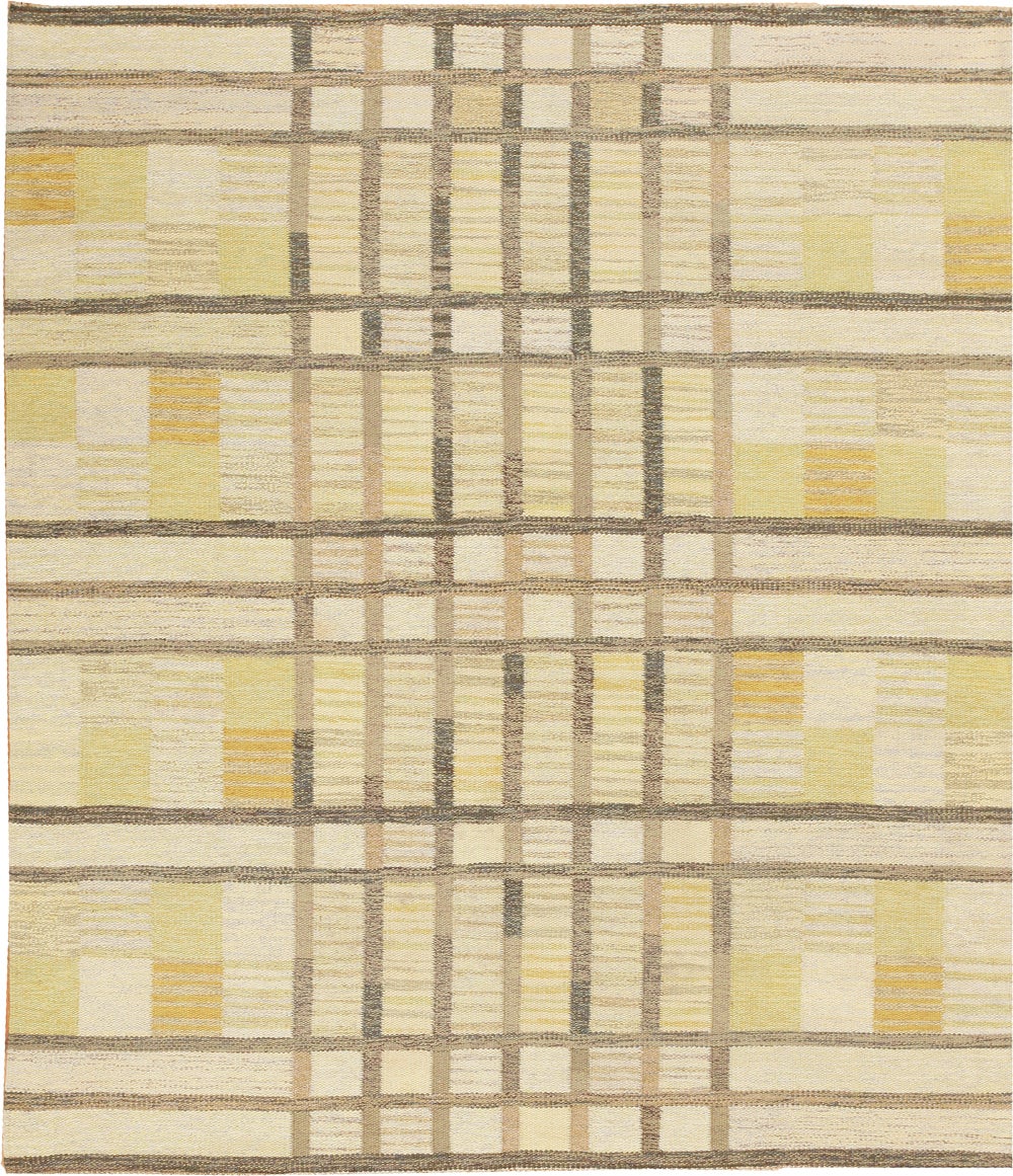 Vintage Scandinavian Rug by Sverige Sannolikt at 1stDibs