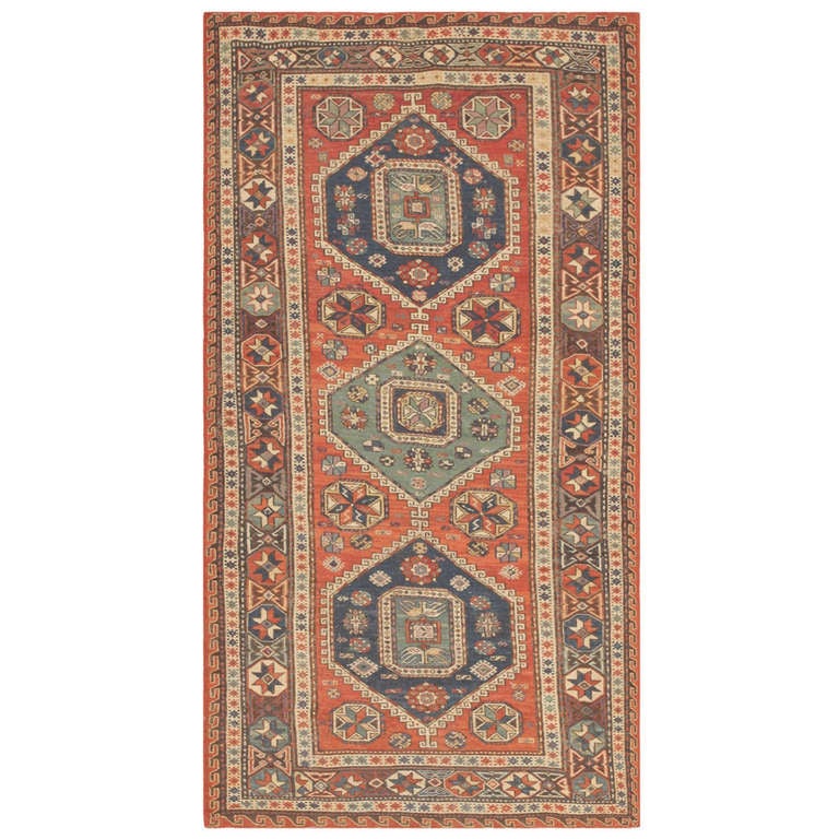 Antique Caucasian Soumak Rug at 1stDibs | soumak rugs, antique soumak rug