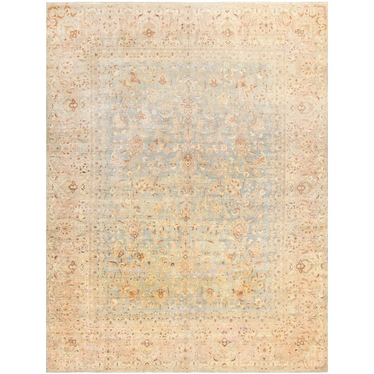 Antique Persian Kerman Rug at 1stDibs