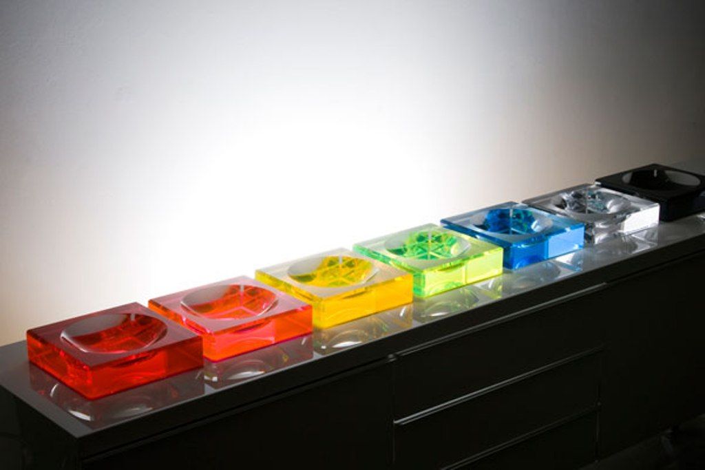 Alexandra Von Furstenberg Acrylic Charm Bowls at 1stDibs