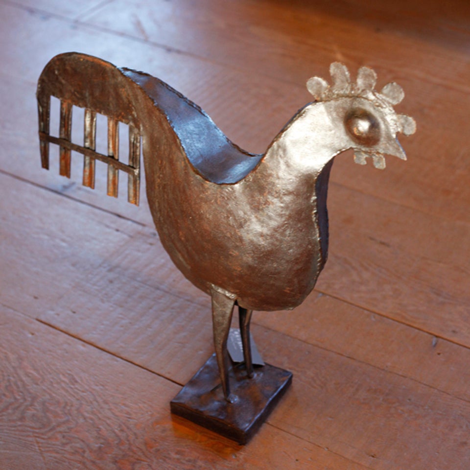 Vintage Copper Rooster at 1stDibs