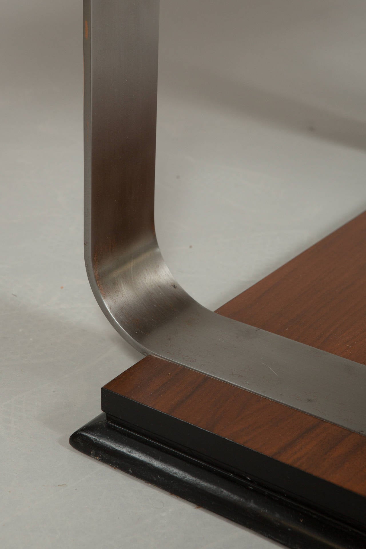 Art Deco Flip Top Console Table at 1stDibs