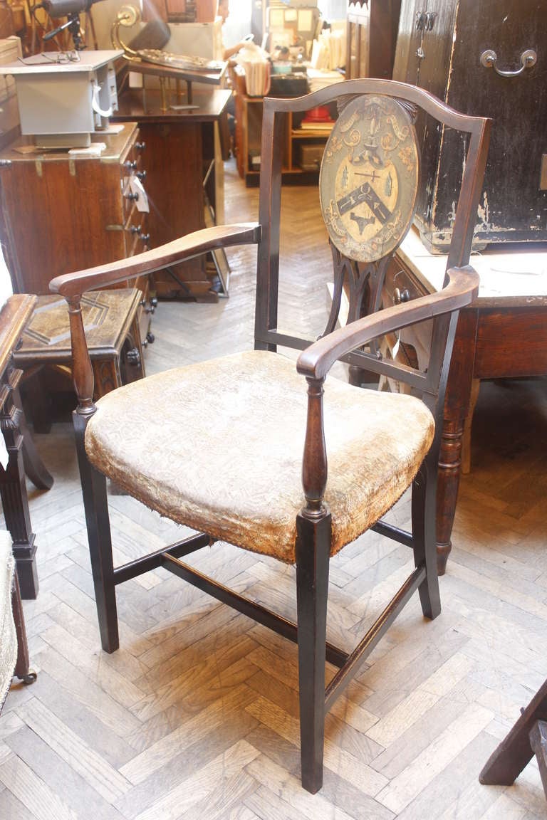 18th Century Masonic Chair at 1stDibs