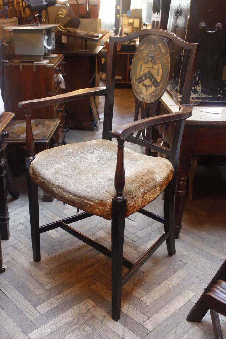 18th Century Masonic Chair at 1stDibs
