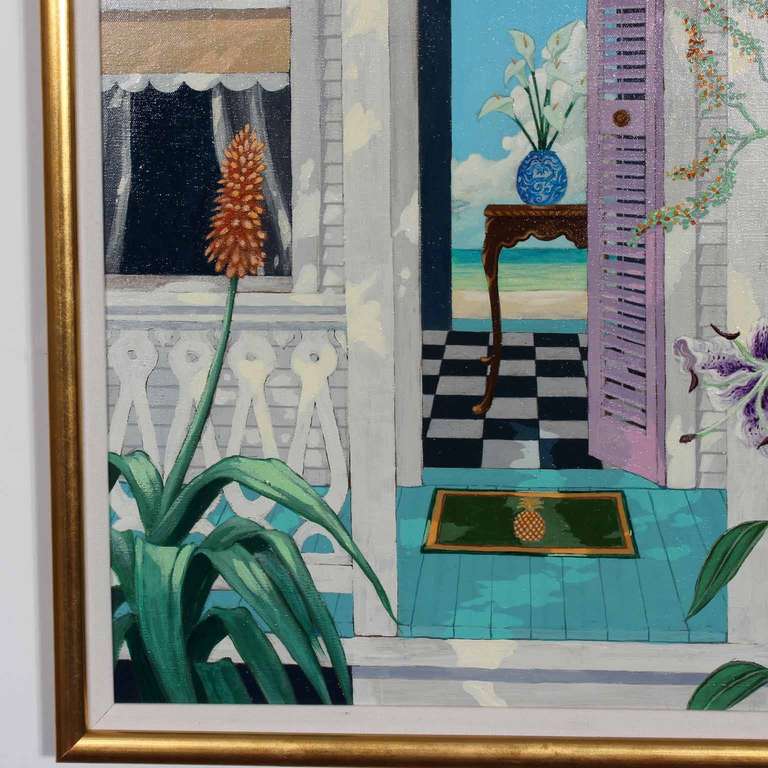 Oil on Canvas Tropical Painting by John Kiraly at 1stDibs | john kiraly ...