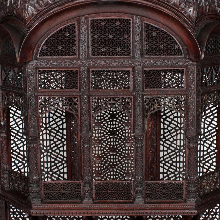 Spectacular Anglo Indian Fireplace Mantel at 1stDibs