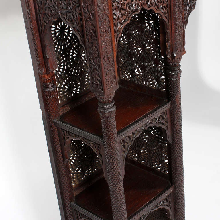 Spectacular Anglo Indian Fireplace Mantel at 1stDibs