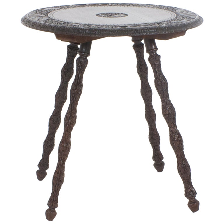 Rosewood Anglo Indian Table For Sale at 1stDibs