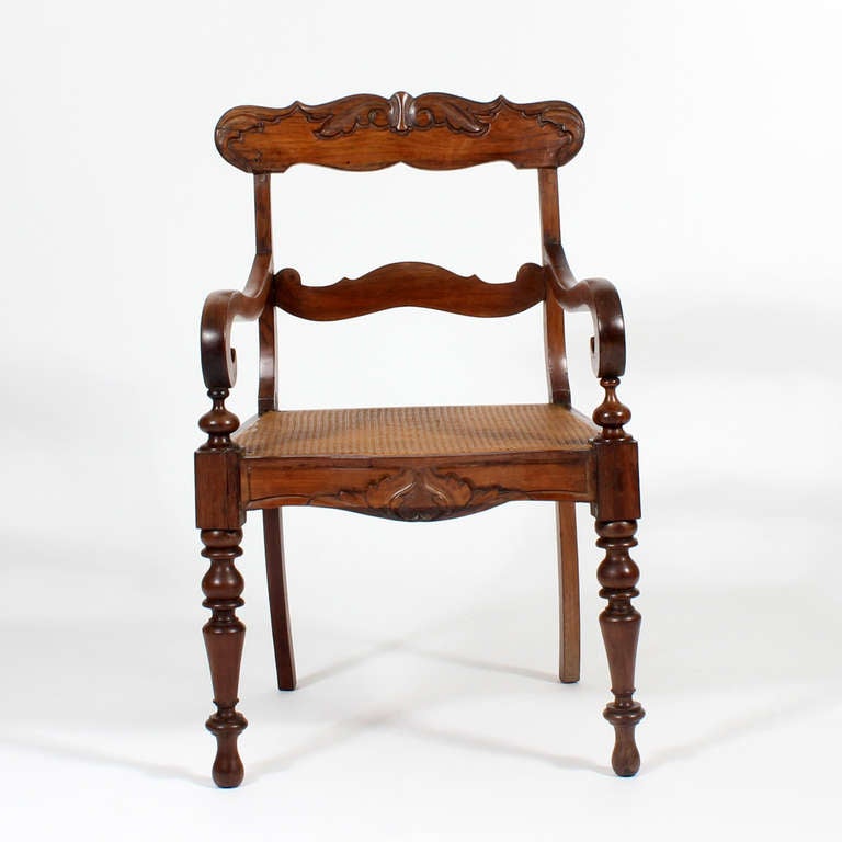 Set of 19th Century Eight Anglo-Indian Dining Chairs at 1stDibs