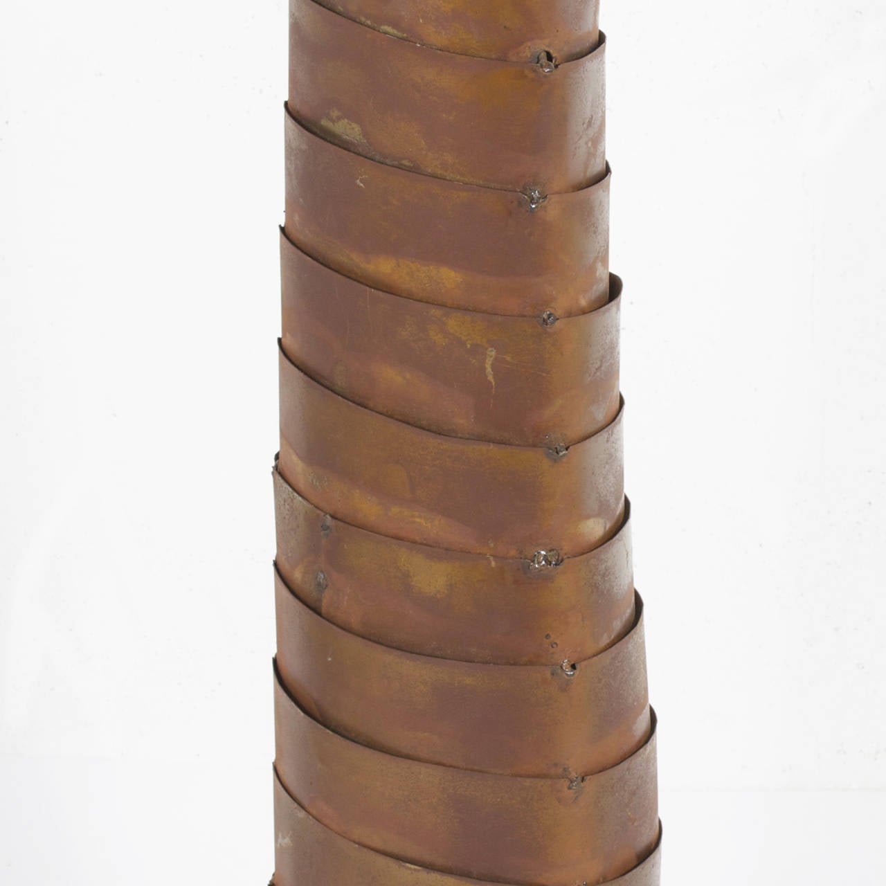 Lifesize Rustic Palm Tree with Coconuts at 1stDibs