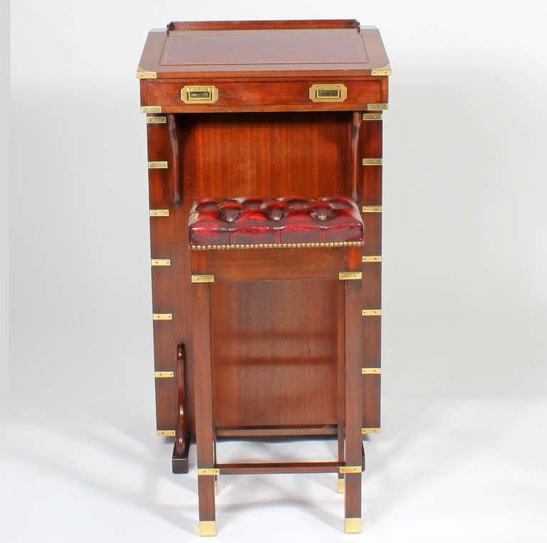 Custom for Yacht Captains Davenport Desk and Bench at 1stDibs | captain ...