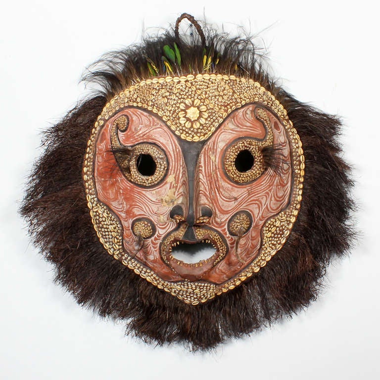 Stunning Huge New Guinea Sepik Style Mask at 1stDibs