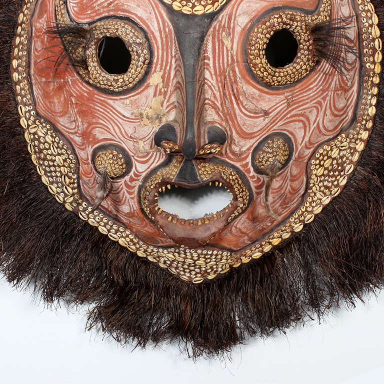 Stunning Huge New Guinea Sepik Style Mask at 1stDibs