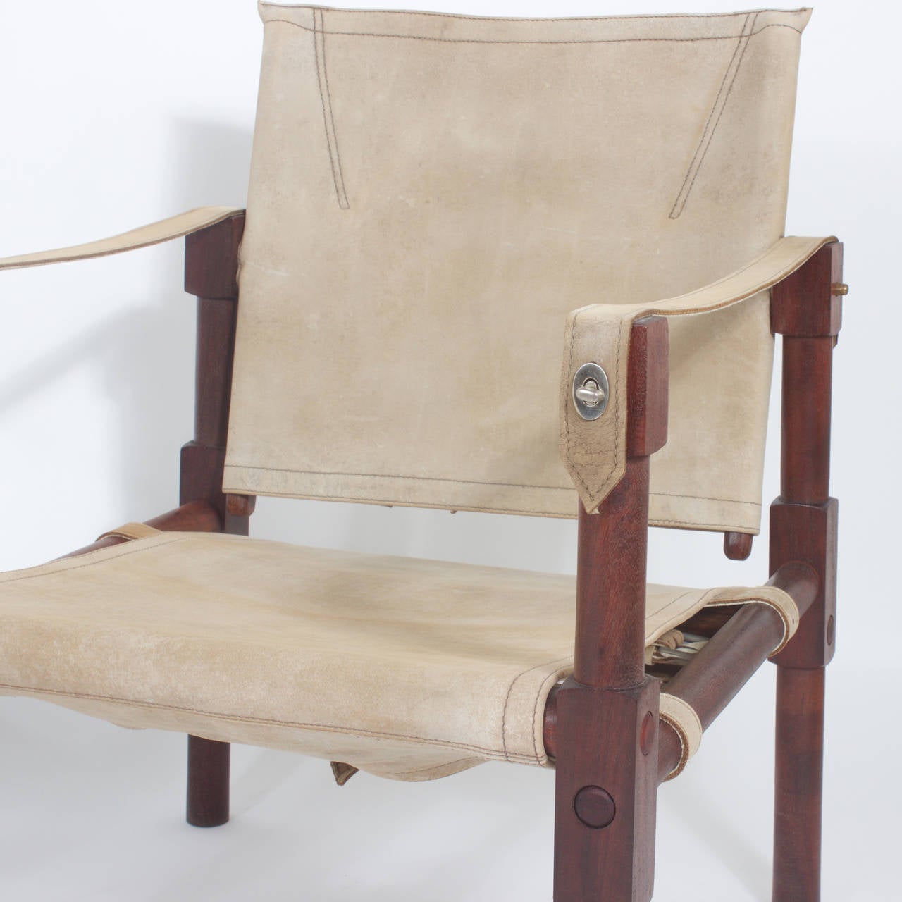 Pair of Campaign Safari Chairs at 1stDibs