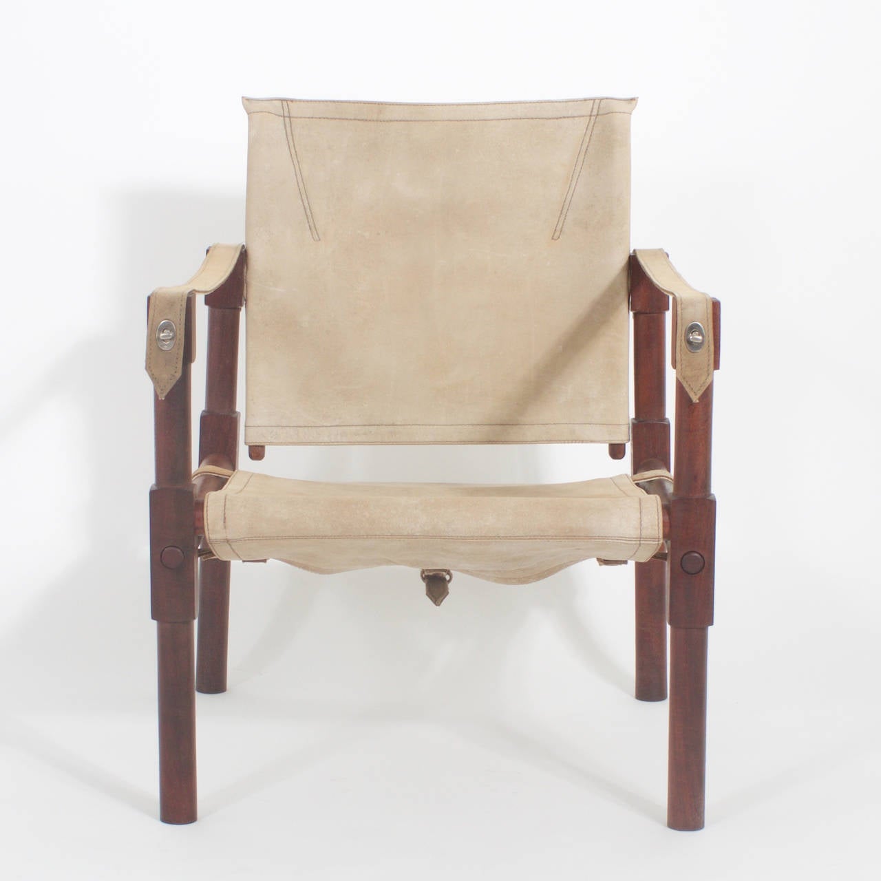 Pair of Campaign Safari Chairs at 1stDibs