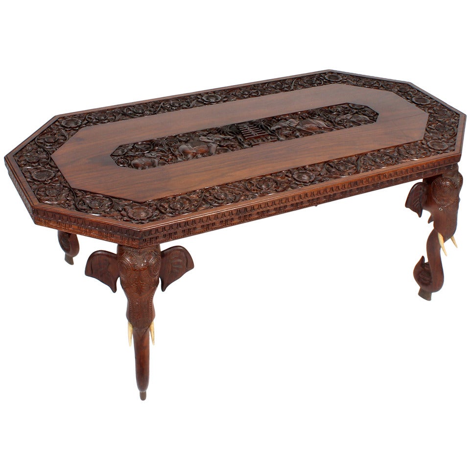 Anglo indian Cocktail or Low Table at 1stDibs