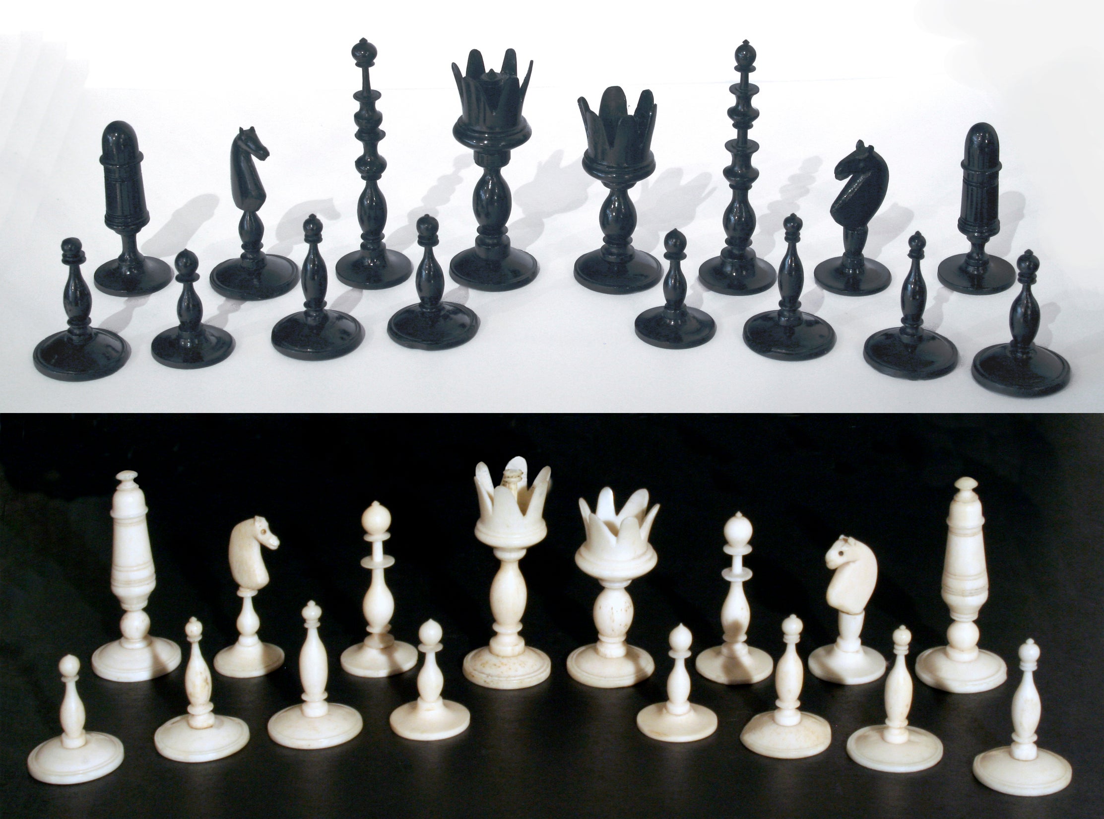 Ivory Chess Set - 3 For Sale on 1stDibs | real ivory chess set value ...