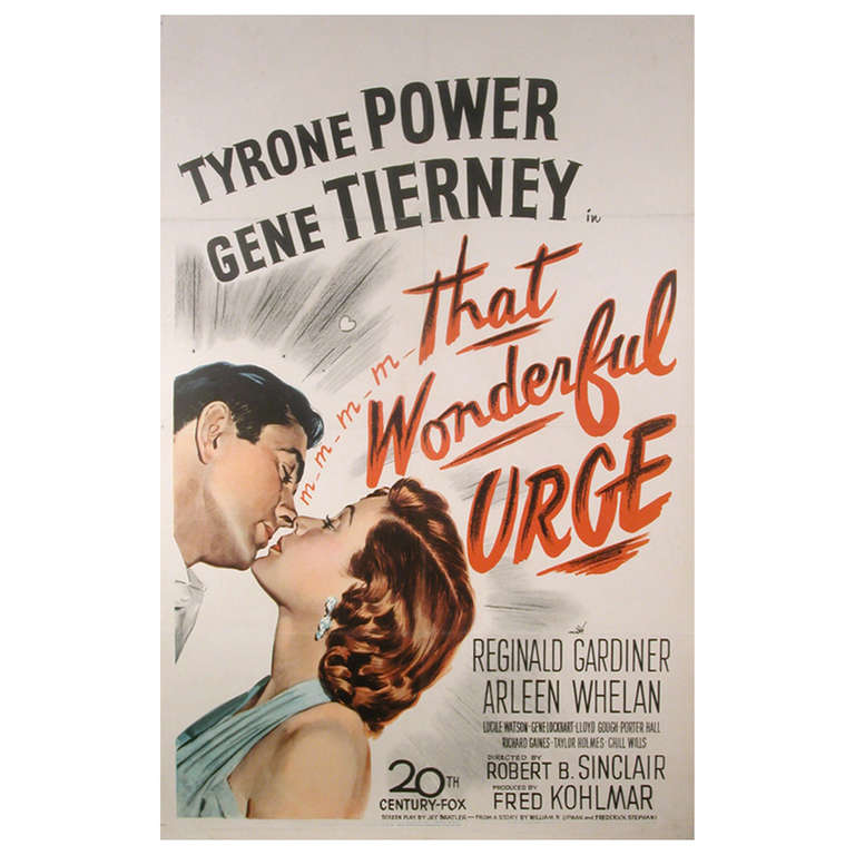 Vintage American Film Poster, 1948 For Sale at 1stDibs