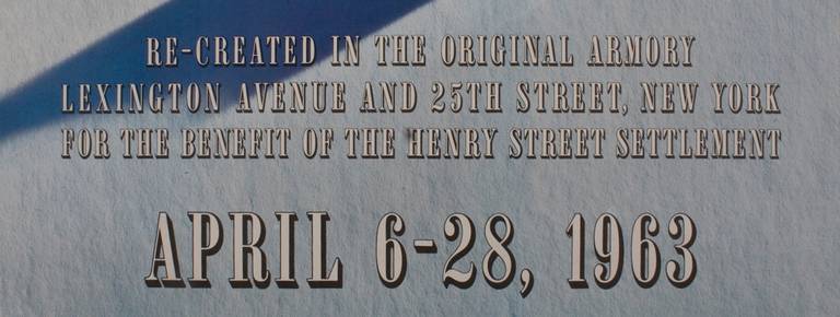 50th Anniversary Armory Show Poster by Marcel Duchamp at 1stDibs