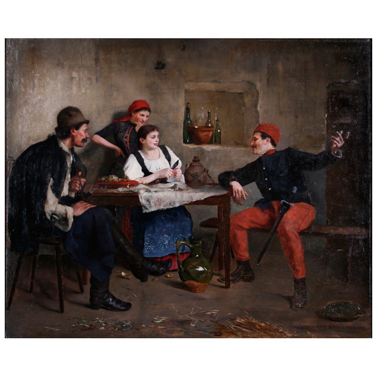 Oil Painting by Jozsef Rippl-Ronai, 1889 For Sale at 1stDibs