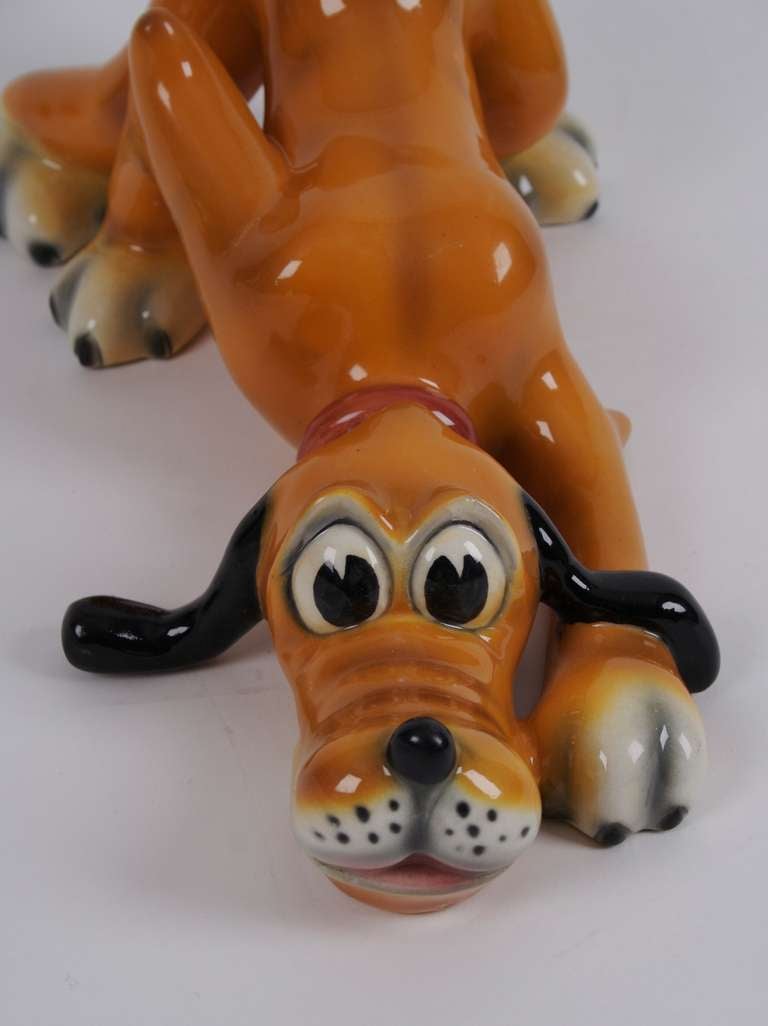 "Pluto," a Ceramic Disney Character by Zaccagnini, Florence circa 1940 ...