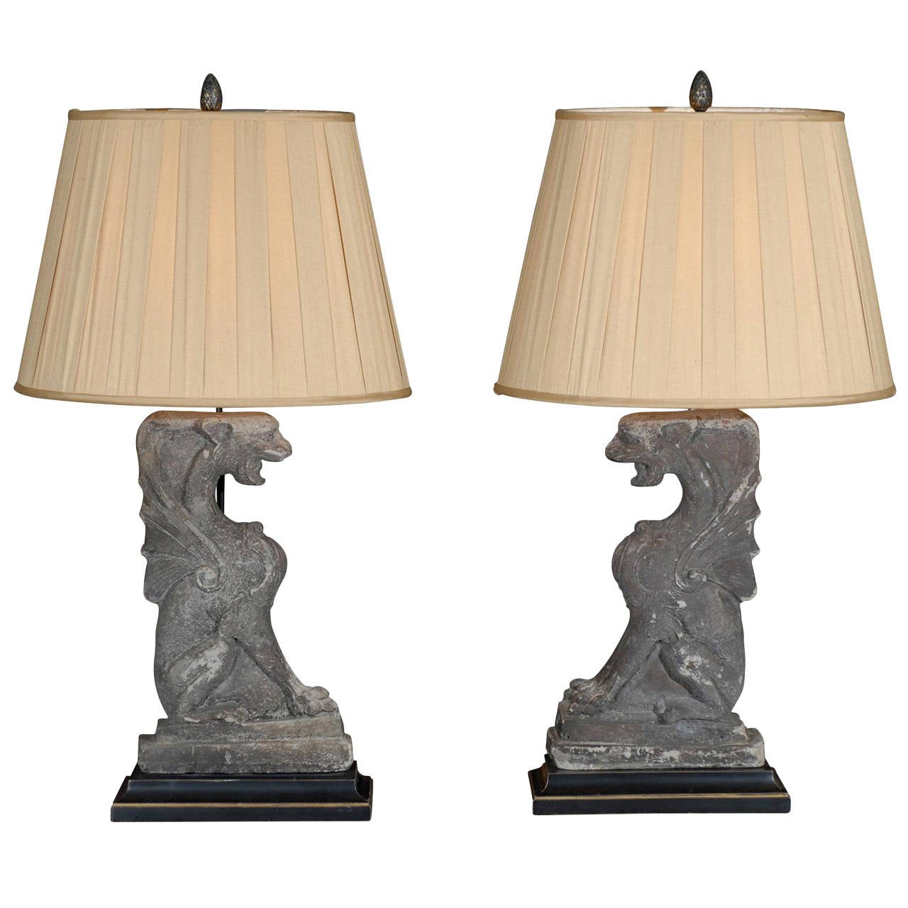 Wonderful Architectural Elements Made into Lamps For Sale at 1stDibs