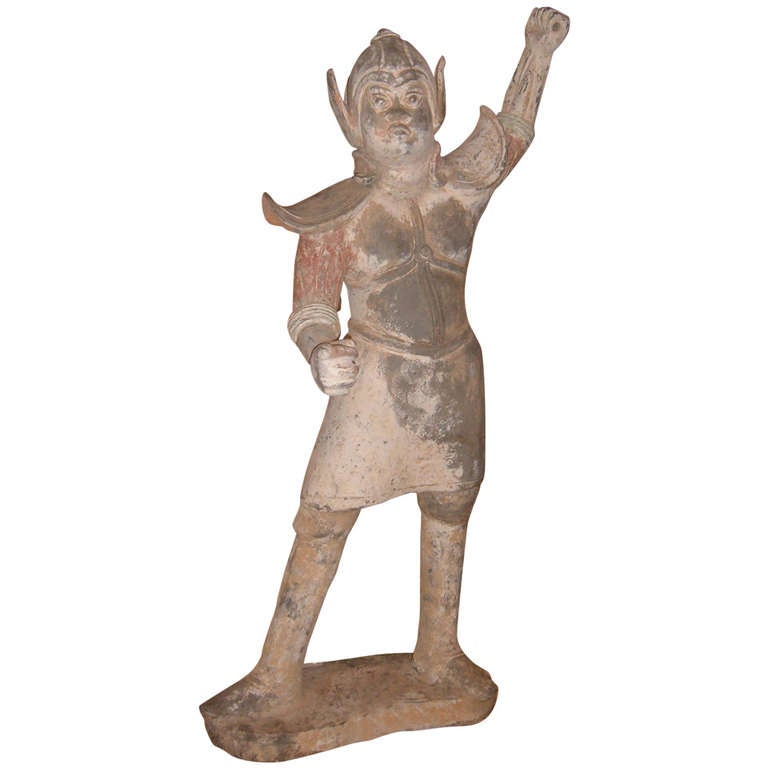 Tang Dynasty warrior. For Sale at 1stDibs