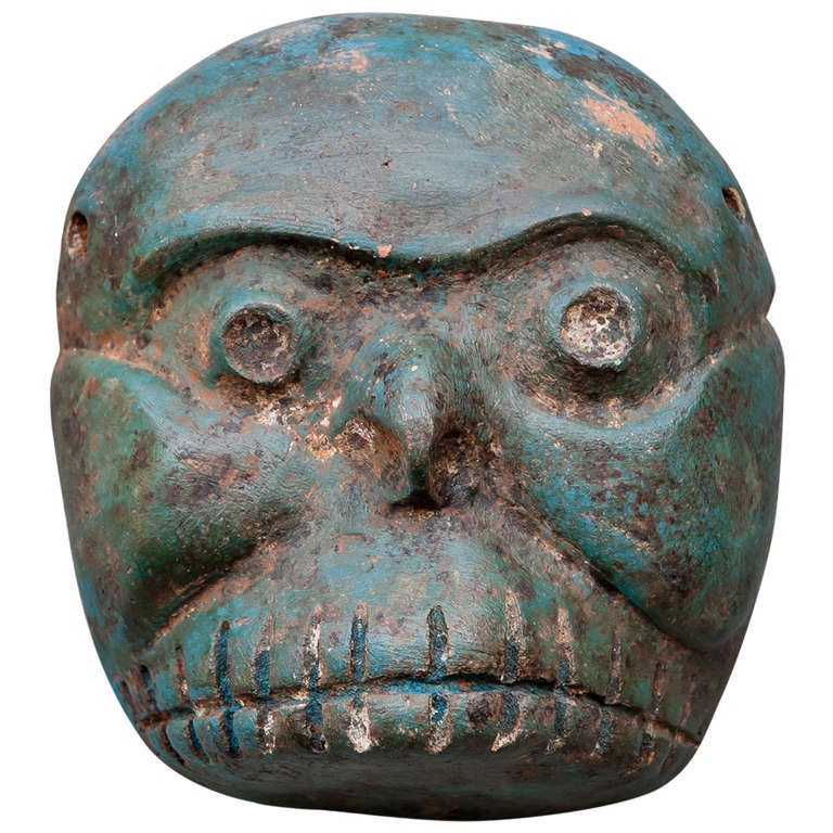 Vintage Mexican Death Mask at 1stDibs