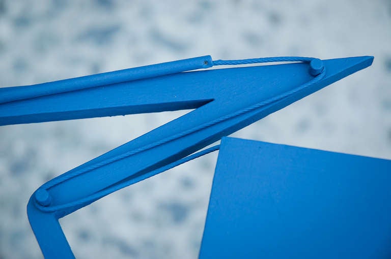 Joseph Farias Steel Sculpture, 1985 at 1stDibs