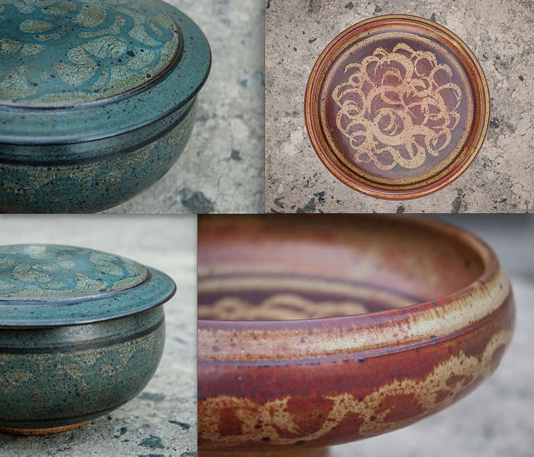 Studio Ceramic Duo by Kostelic at 1stDibs | merrit ceramics