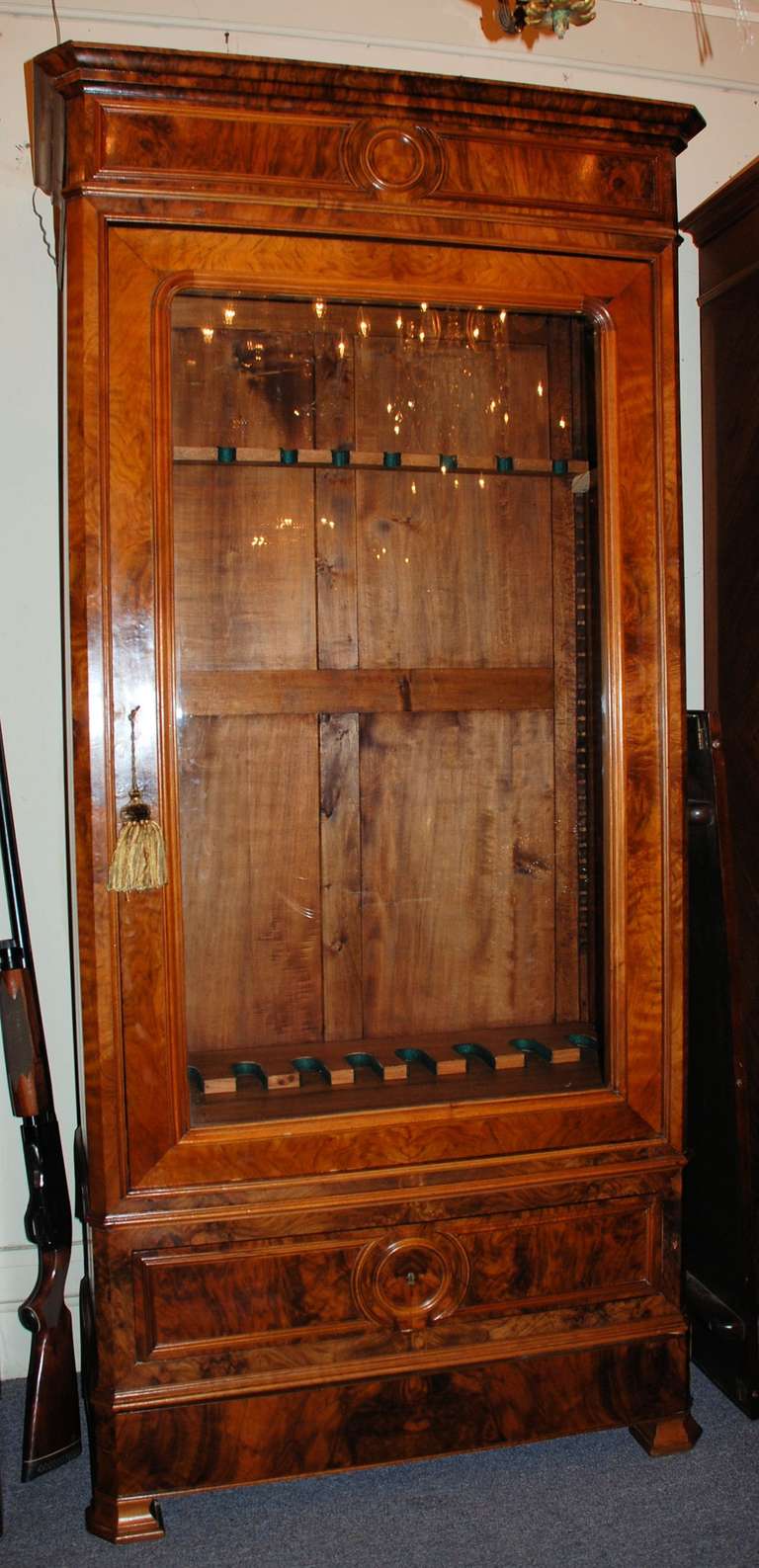 Gun Case Armoire at 1stDibs | armoire gun cabinet, gun armoire