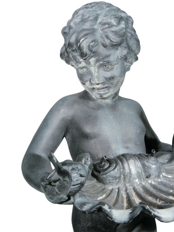 Girl with Shell Fountain at 1stDibs