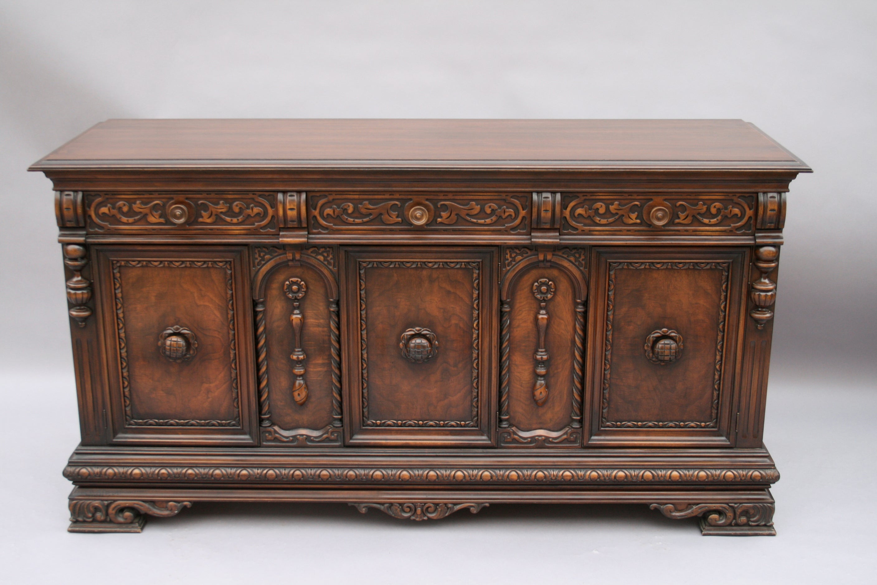 Classic Spanish Revival Sideboard at 1stDibs