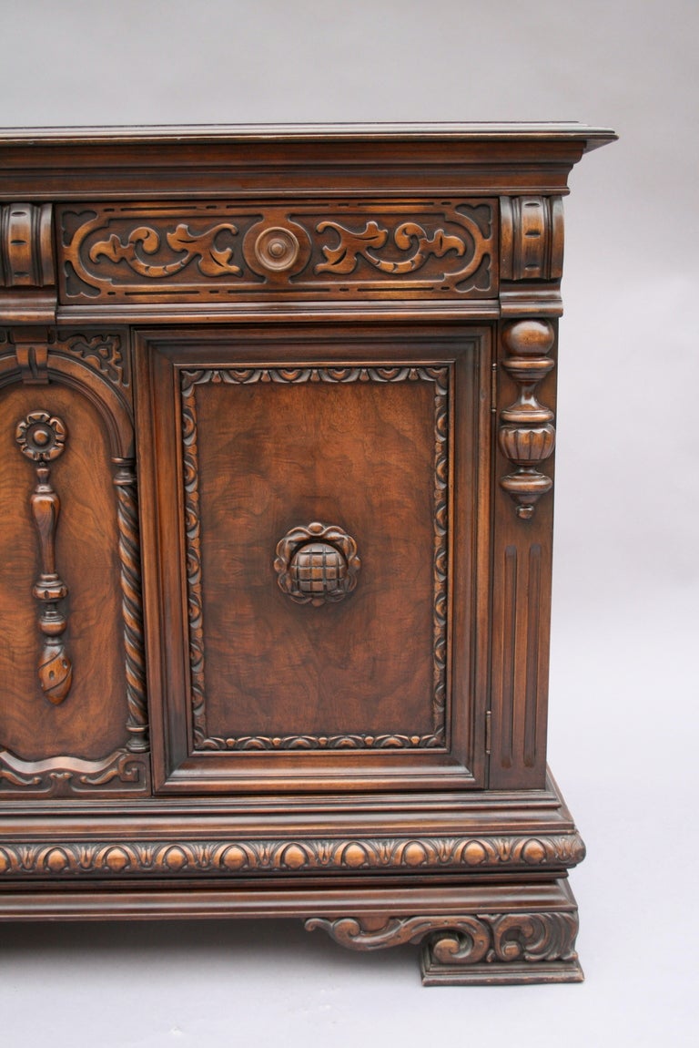 Classic Spanish Revival Sideboard at 1stDibs