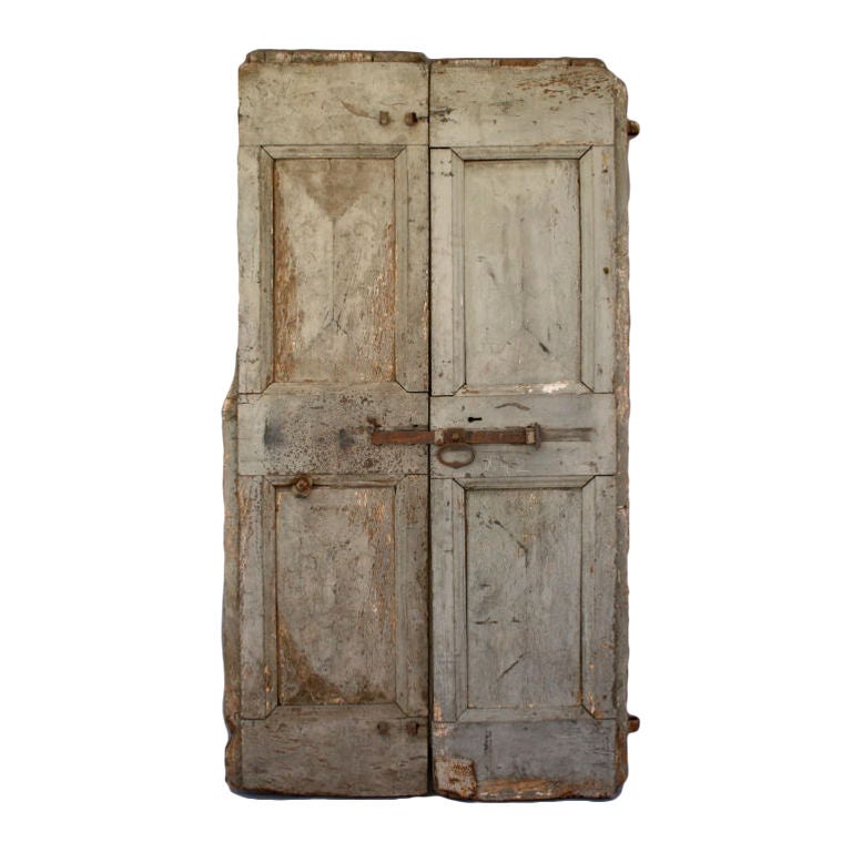 Pair of Rustic Spanish Doors at 1stDibs