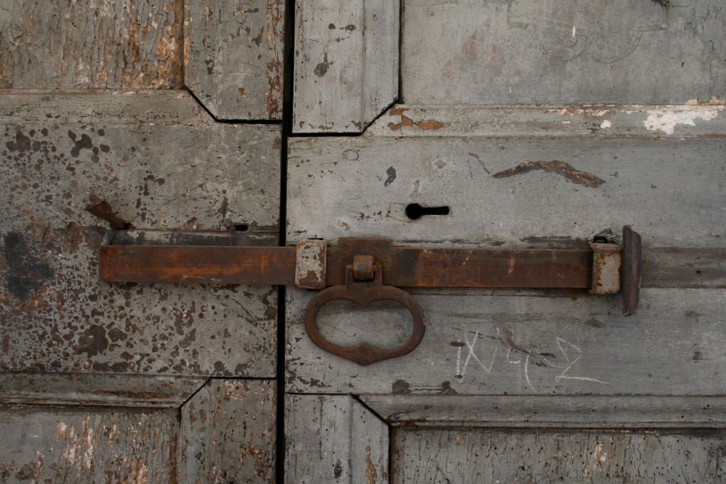 Pair of Rustic Spanish Doors at 1stDibs