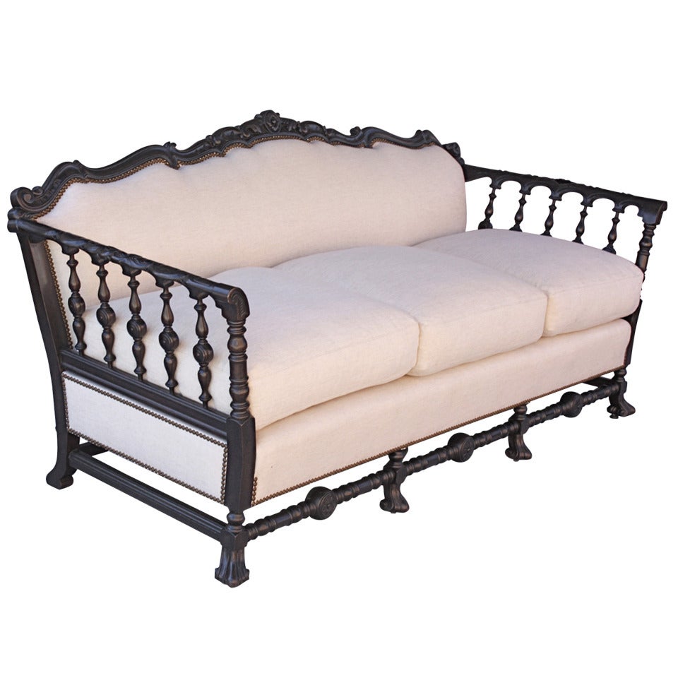 1920s Spanish Revival Couch at 1stDibs | spanish revival sofa, 1920s ...