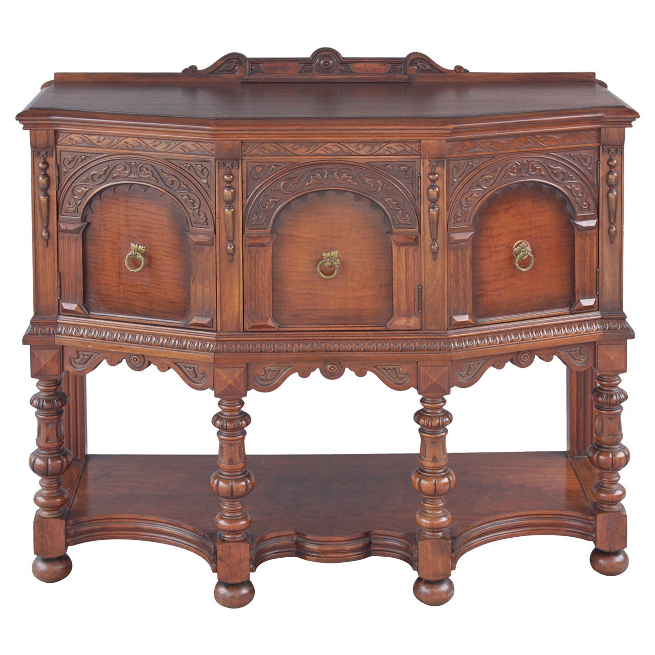 Spanish Revival Sideboard at 1stDibs