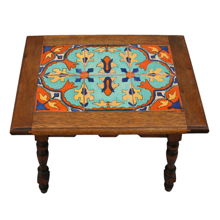 Taylor Tile Table at 1stDibs | taylor tile table