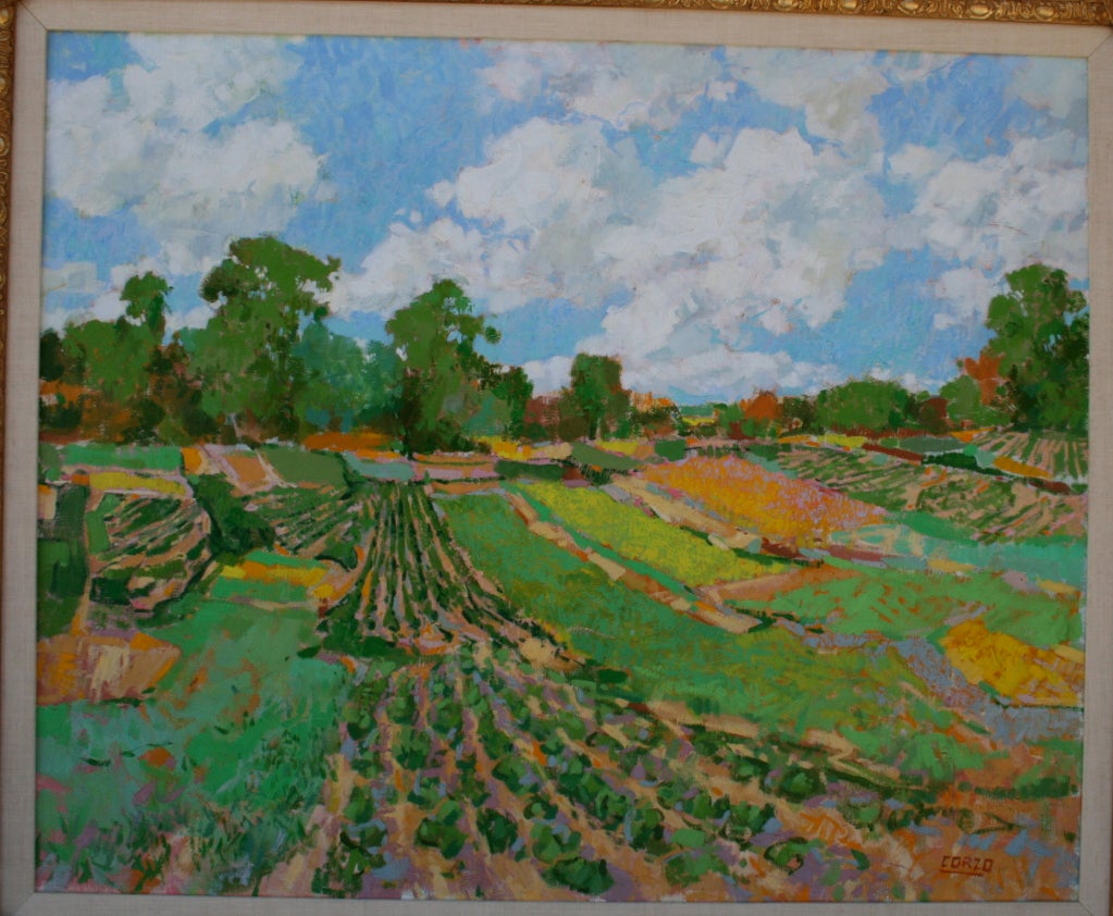 Painting Of Provence France By Sotiris Corzo at 1stDibs | painter of ...