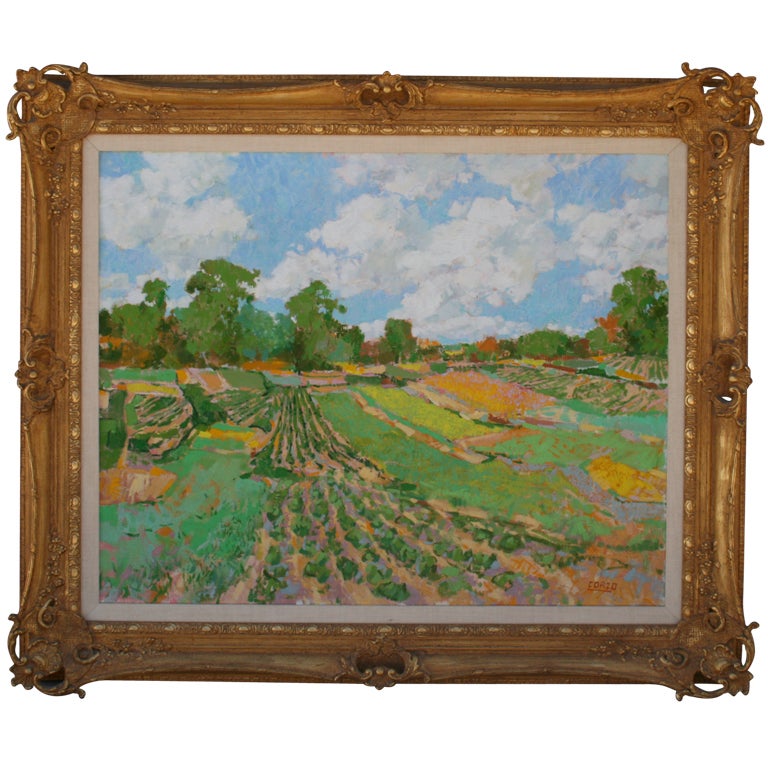 Painting Of Provence France By Sotiris Corzo at 1stDibs | painter of ...