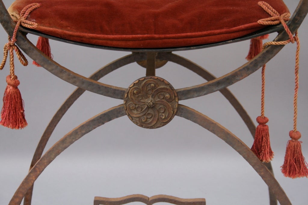 Antique Curule Chair at 1stDibs