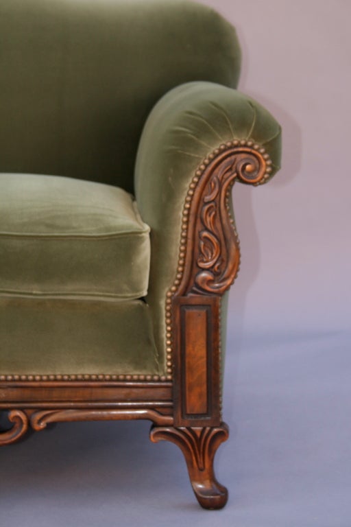 Spanish Revival Sofa at 1stDibs | spanish style sofa