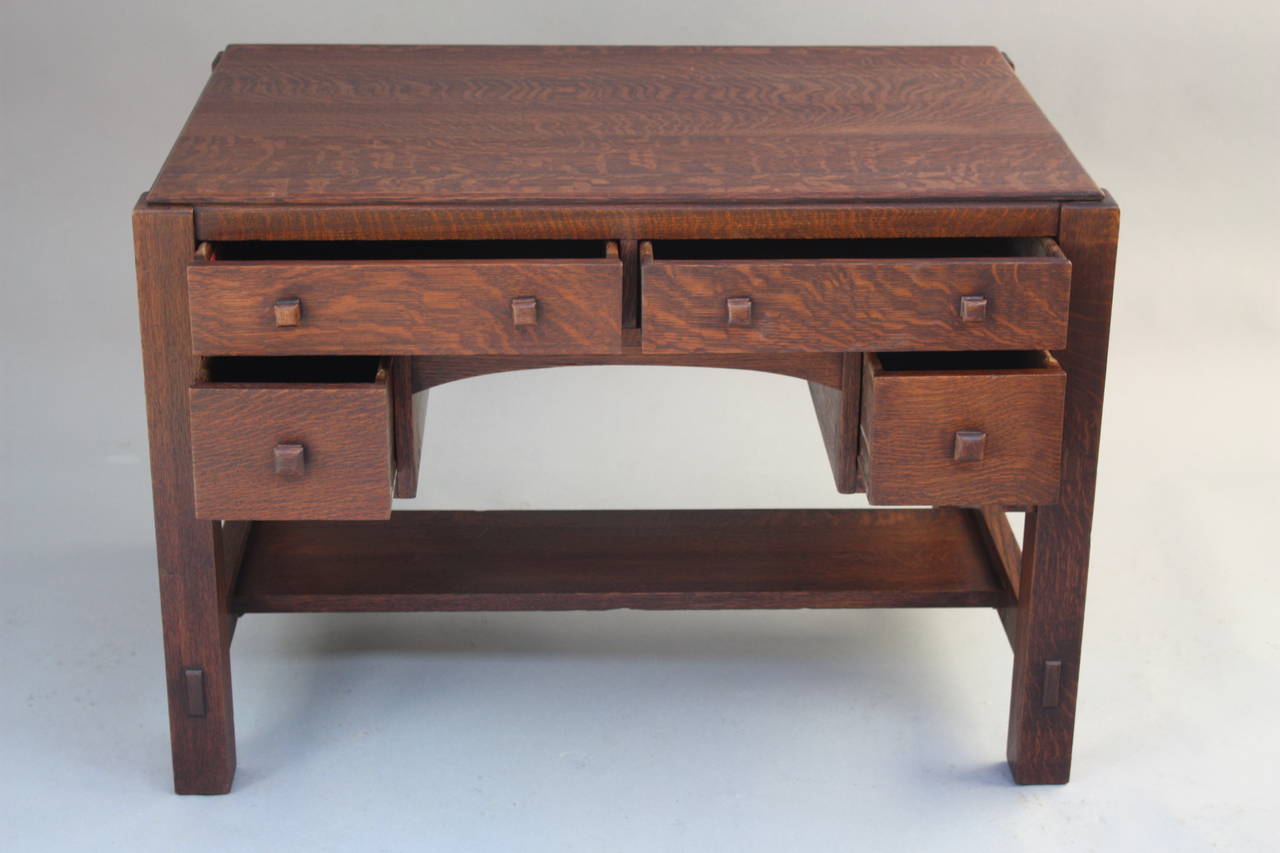 Signed Limbert Desk Circa 1910 at 1stDibs